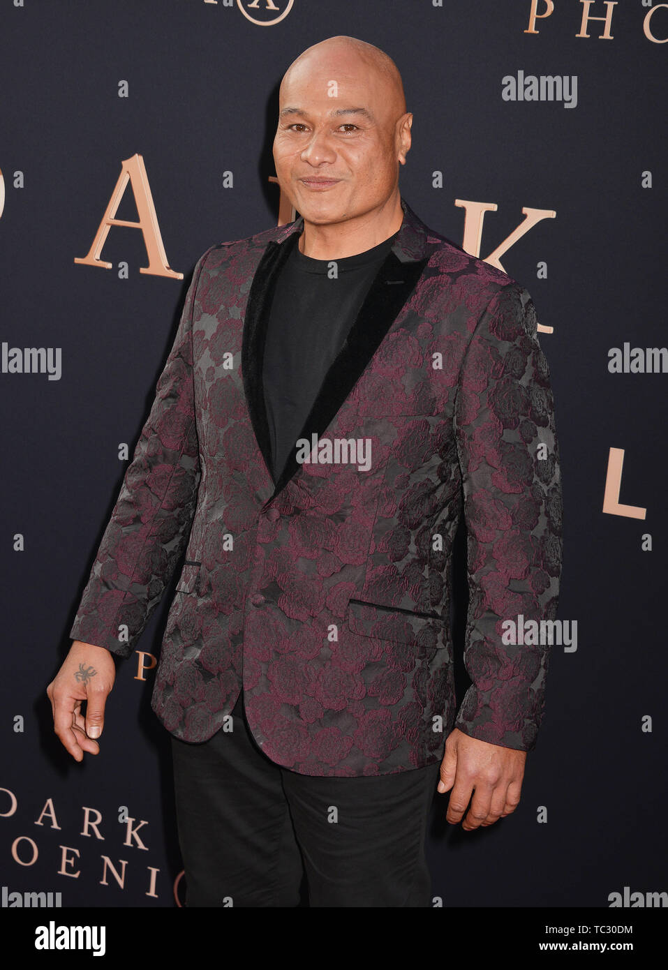 Los Angeles, USA. 04th June, 2019. Andrew Stehlin arrives at the ...