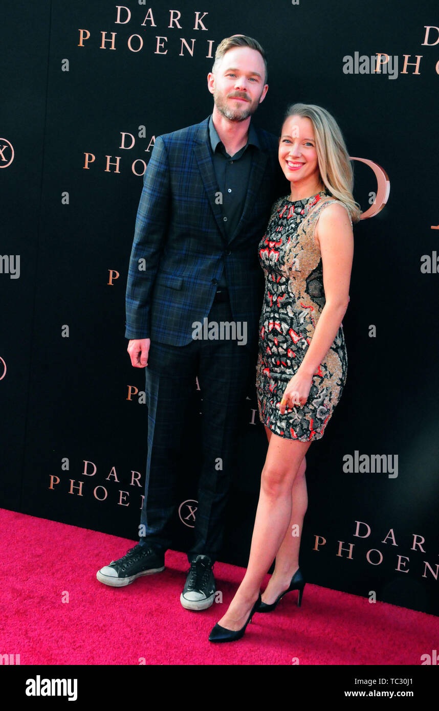 Hollywood, California, USA 4th June 2019 Actor Shawn Ashmore and wife ...
