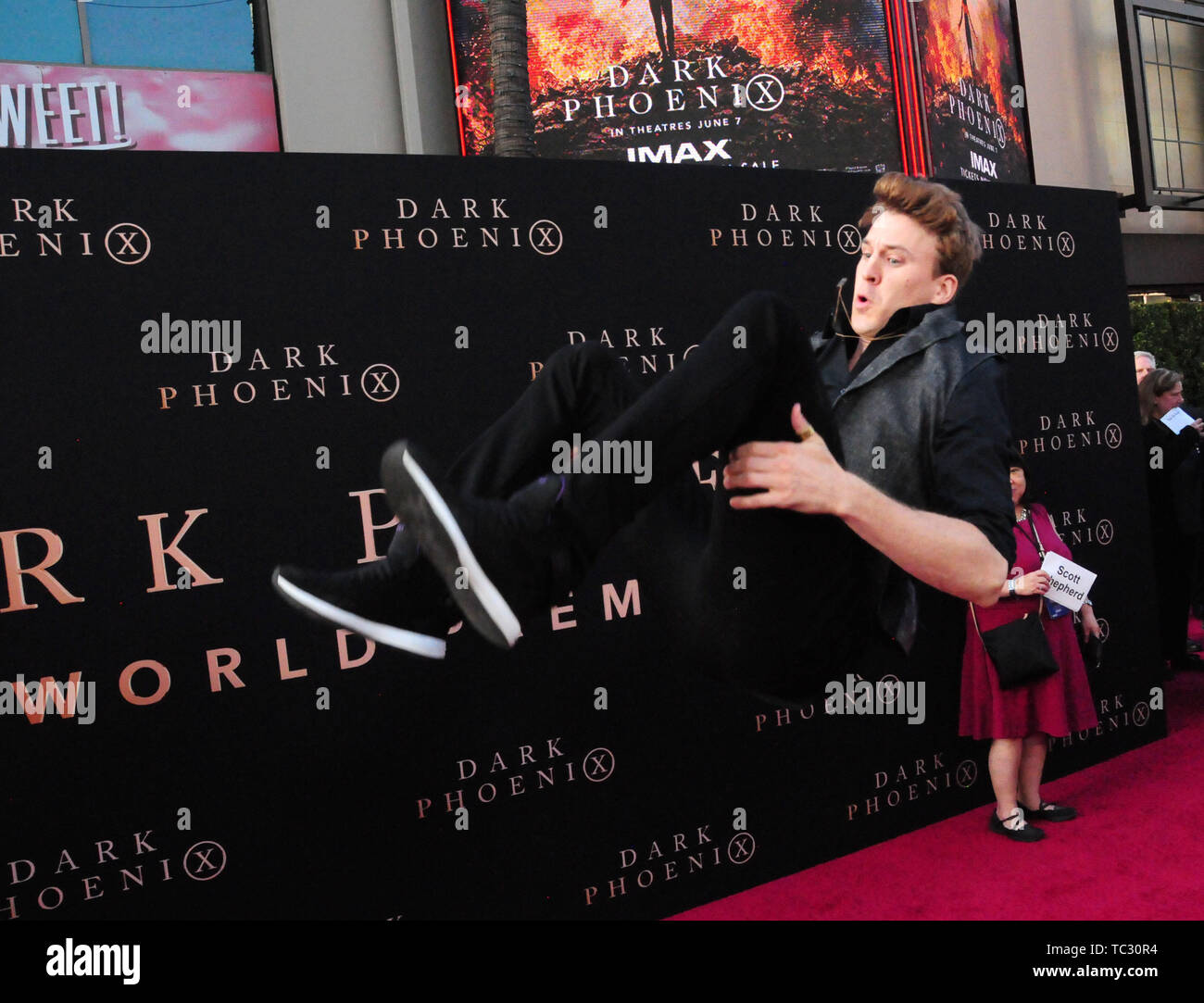 Hollywood, California, USA 4th June 2019 Stuntman Jesse La Flair ...