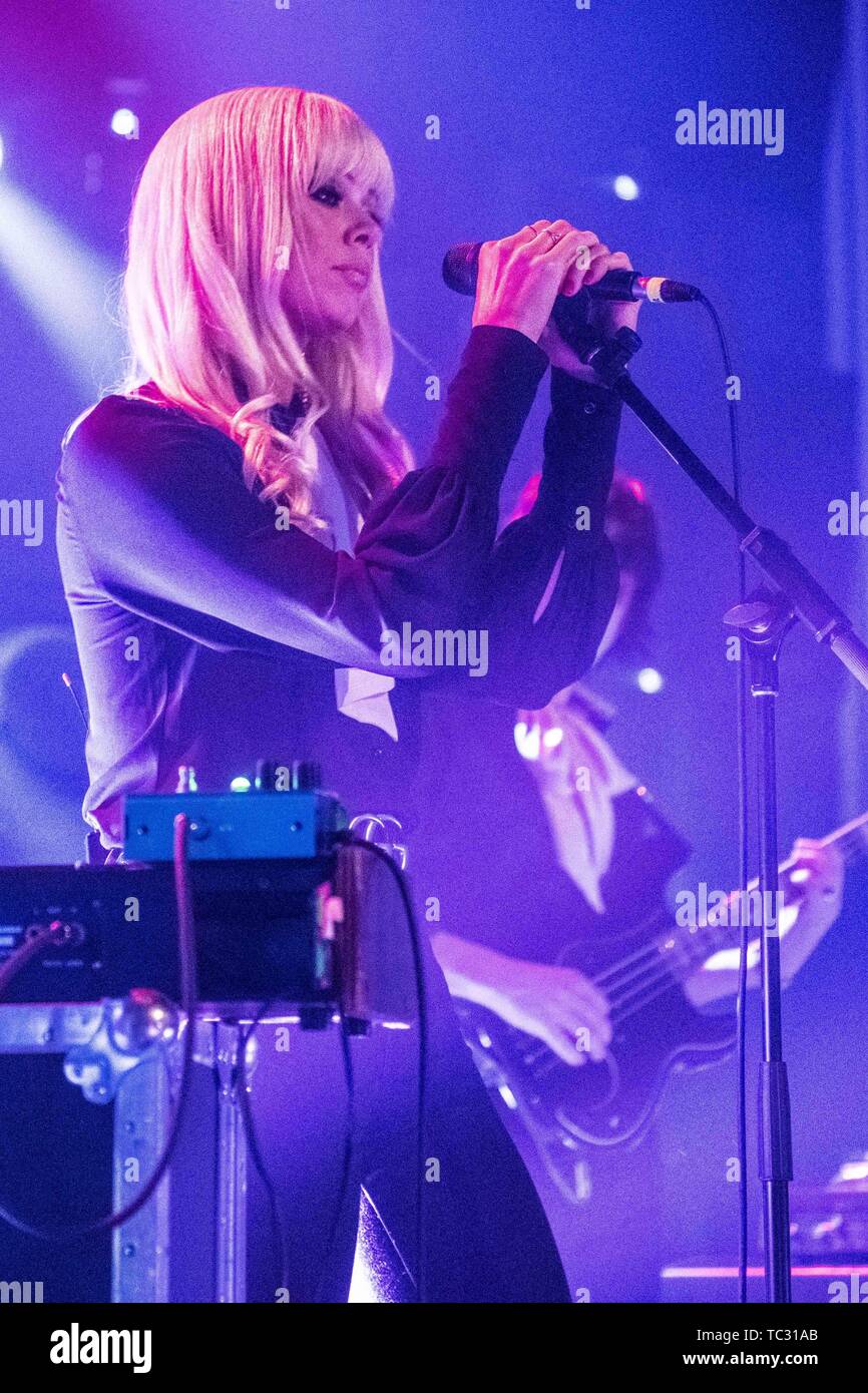 June 4, 2019 - Ruth Radelet of the Chromatics performs in Calgary ...