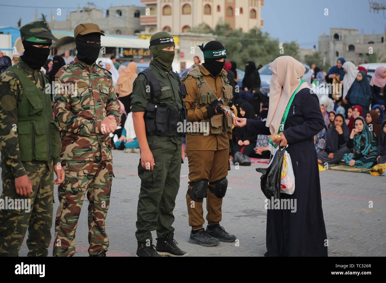 Central Of The Gaza Strip, The Gaza Strip, Palestine. 5th June, 2019 ...