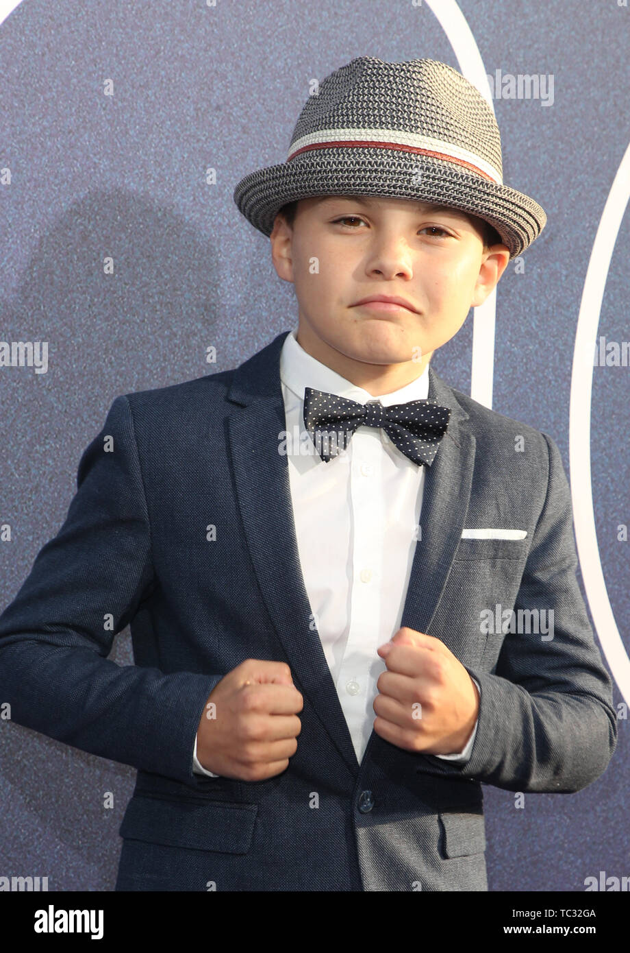 LOS ANGELES, CA - JUNE 4: Javon Walton, at the Los Angeles Premiere of ...