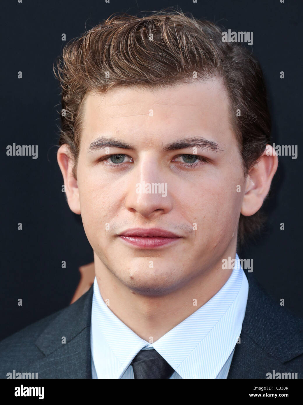 HOLLYWOOD, LOS ANGELES, CALIFORNIA, USA - JUNE 04: Actor Tye Sheridan ...