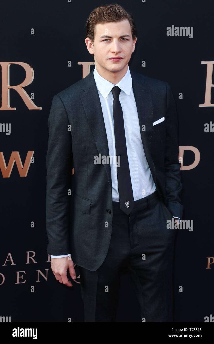 HOLLYWOOD, LOS ANGELES, CALIFORNIA, USA - JUNE 04: Actor Tye Sheridan ...