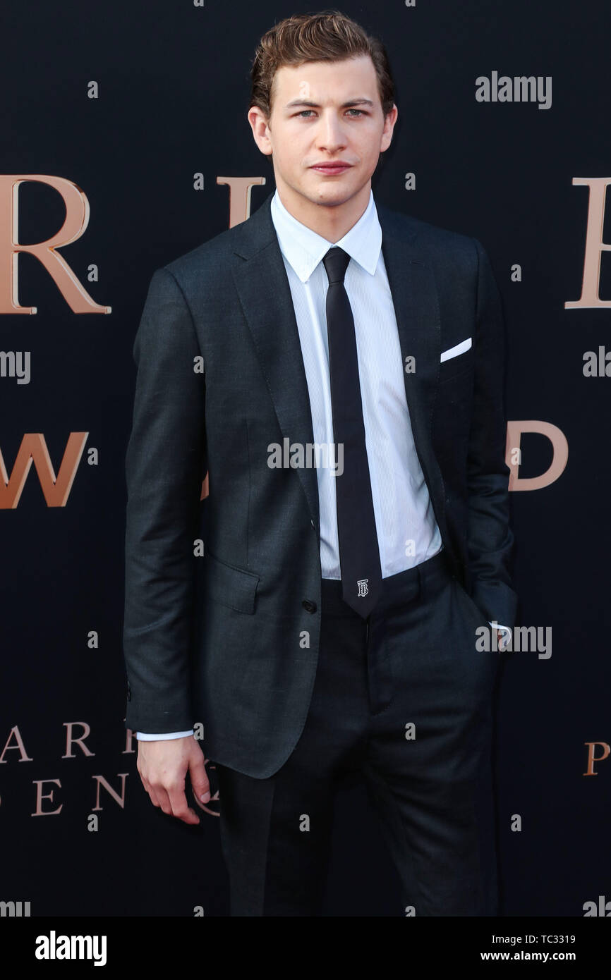 HOLLYWOOD, LOS ANGELES, CALIFORNIA, USA - JUNE 04: Actor Tye Sheridan ...