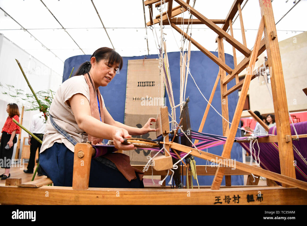 Intangible cultural heritage art exhibition hi-res stock photography ...