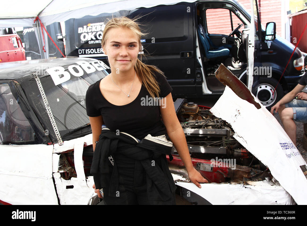 MOTALA 20170719 Wilma Boberg, SMK Motala, under Folkracefestivalen på ...
