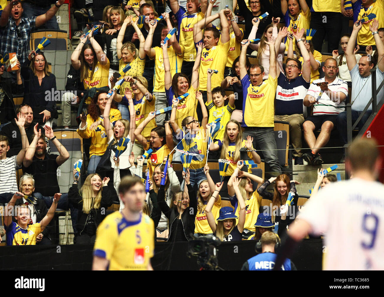 Swedish national handball team hi-res stock photography and images - Alamy