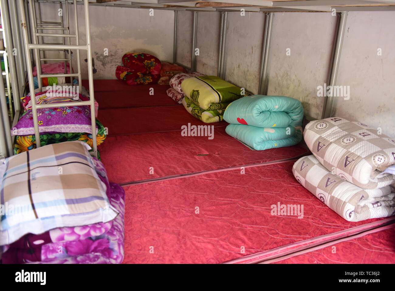 Rural primary school dormitory Stock Photo - Alamy