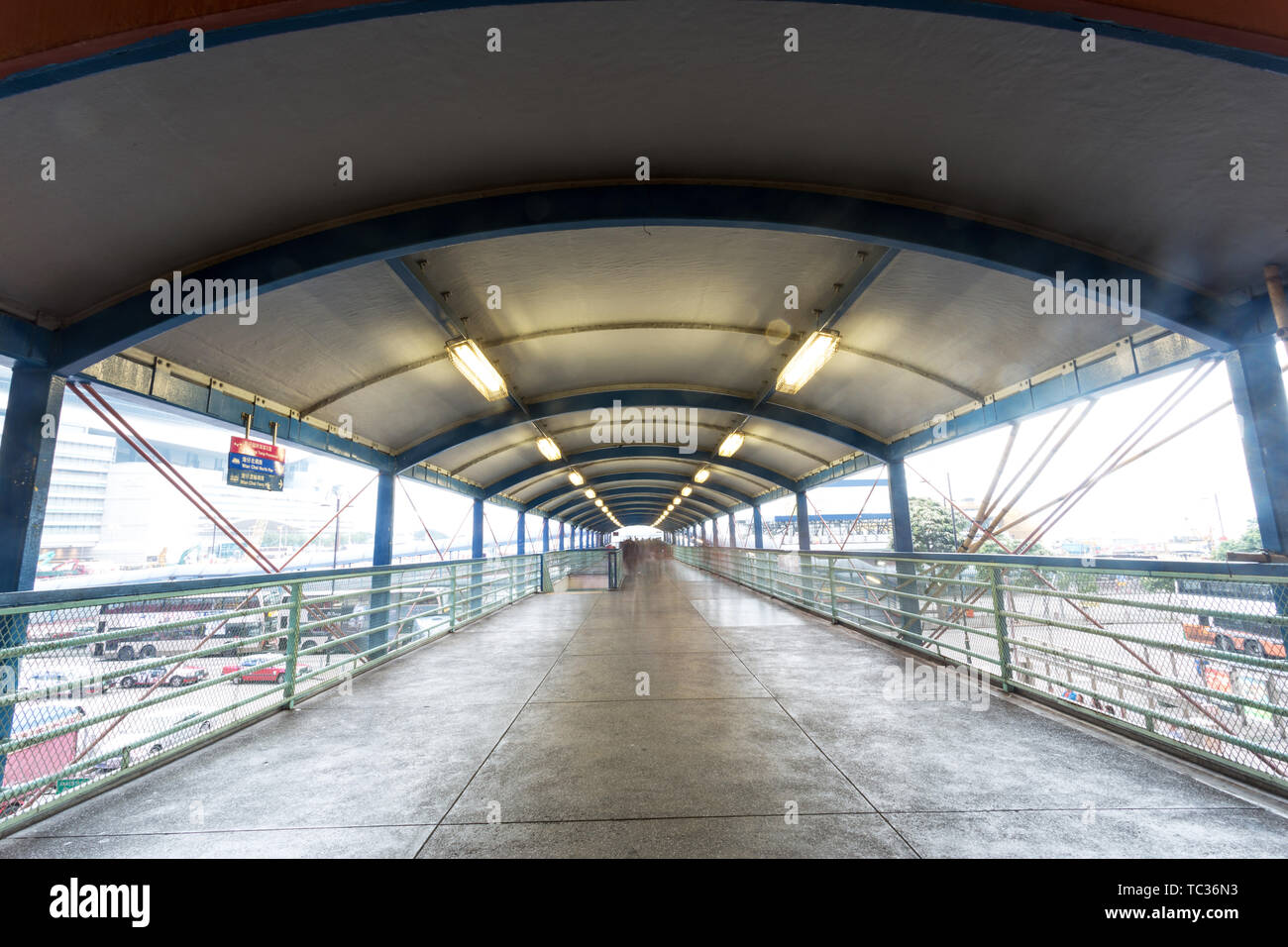 Modern Architecture of light rail station Stock Photo - Alamy