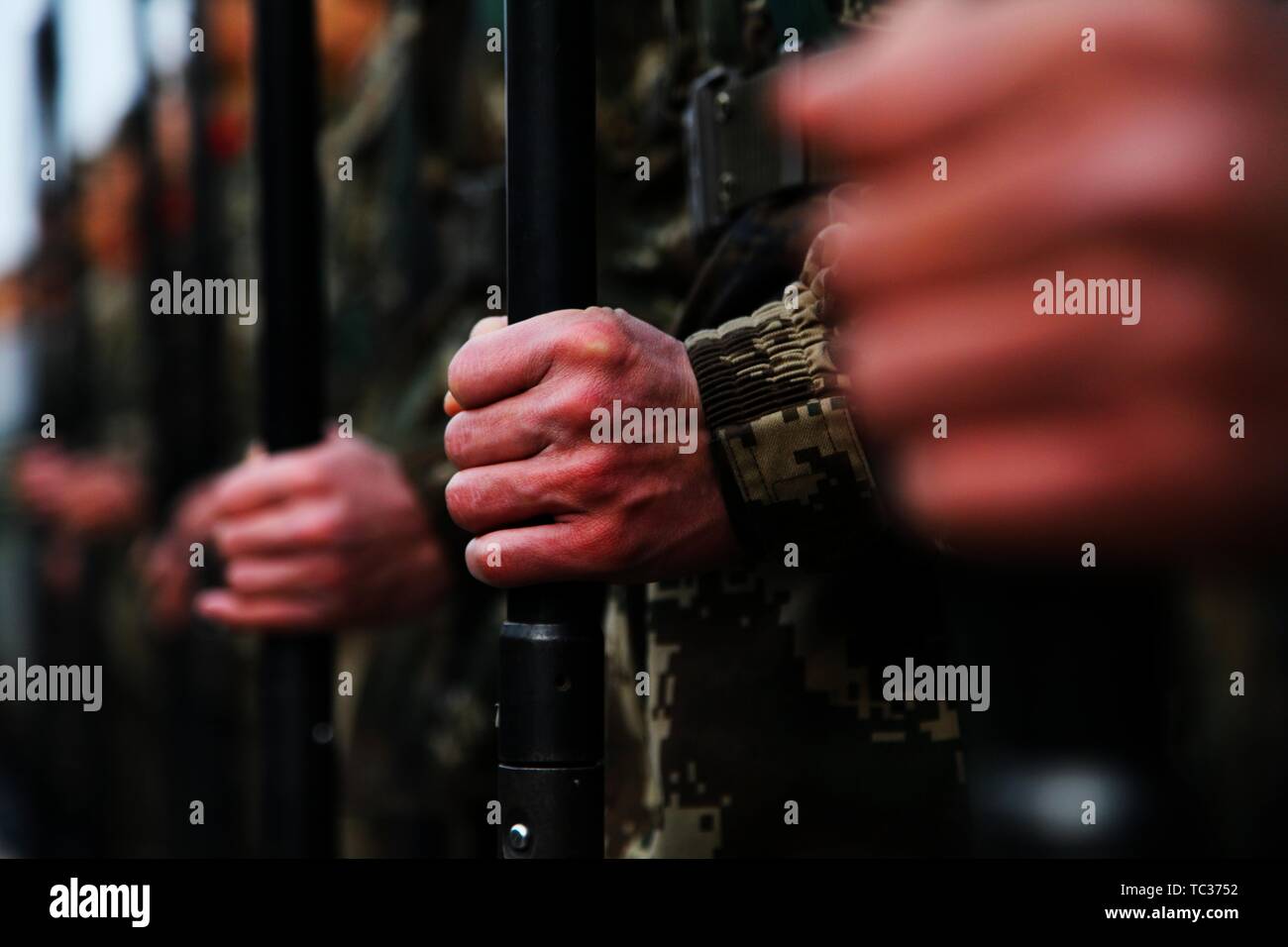 Guitar performance band band religious instruments hi-res stock ...