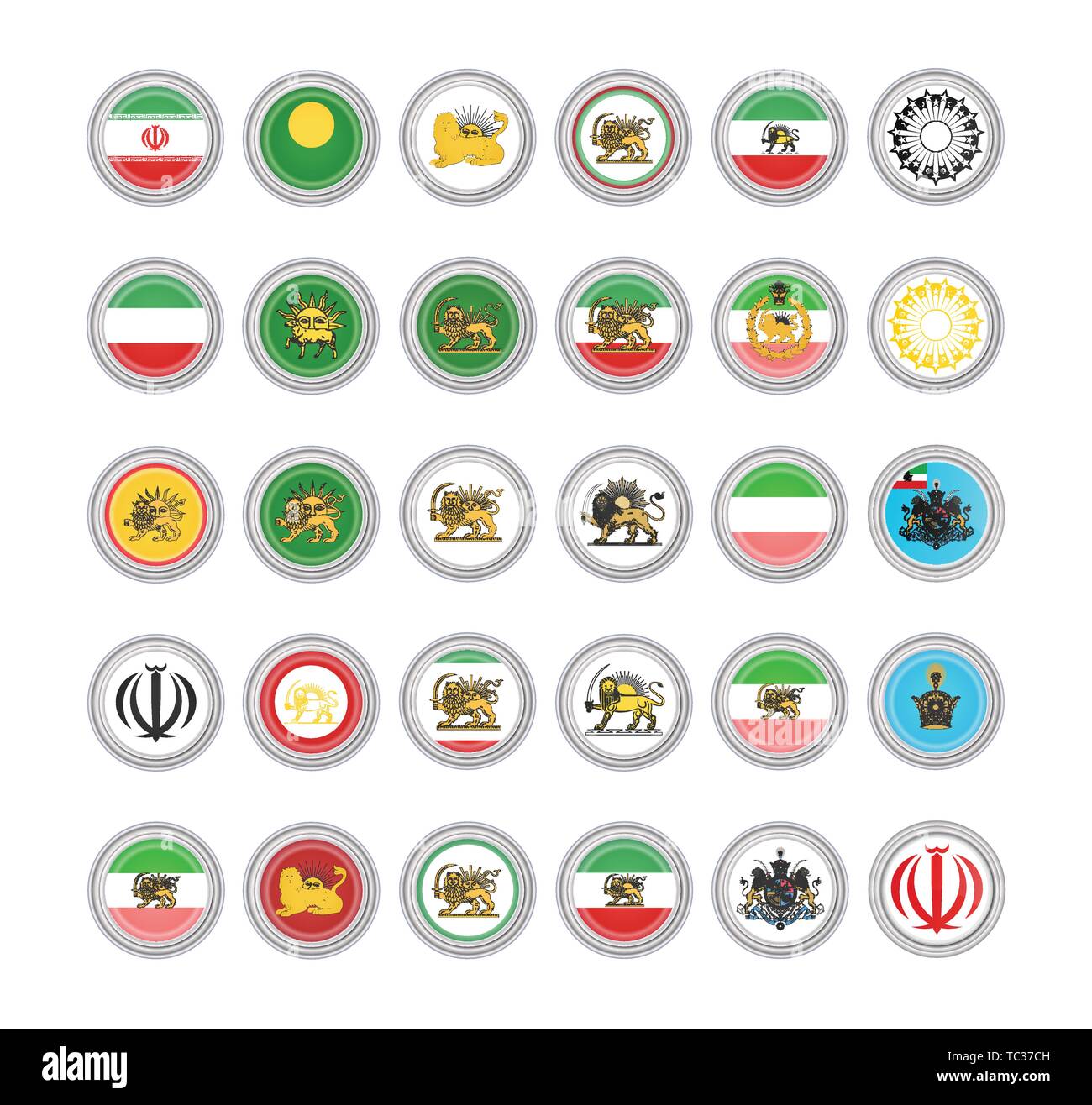 Iran vector vectors hi-res stock photography and images - Alamy