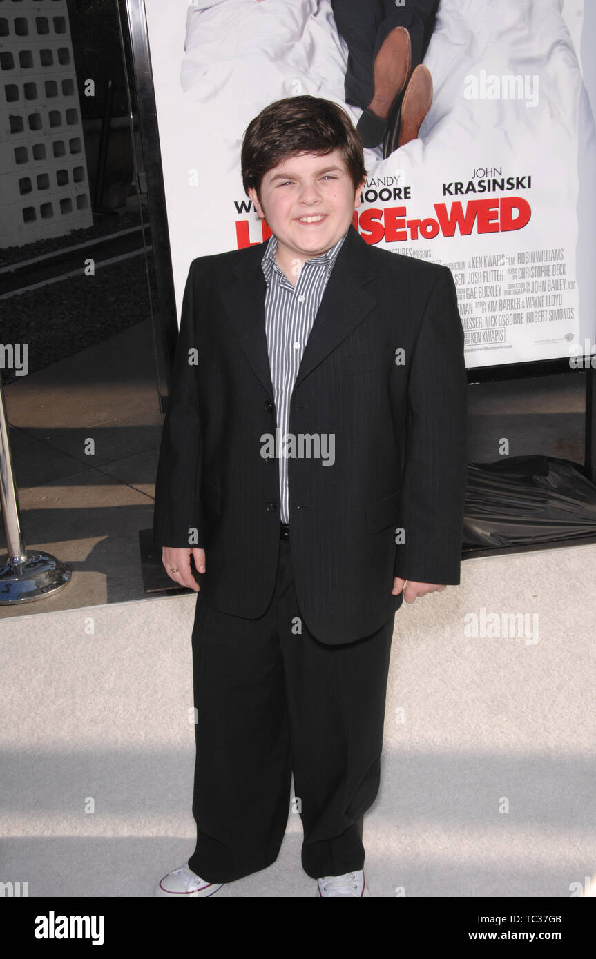 LOS ANGELES, CA. June 26, 2007: Josh Flitter at the world premiere of ...
