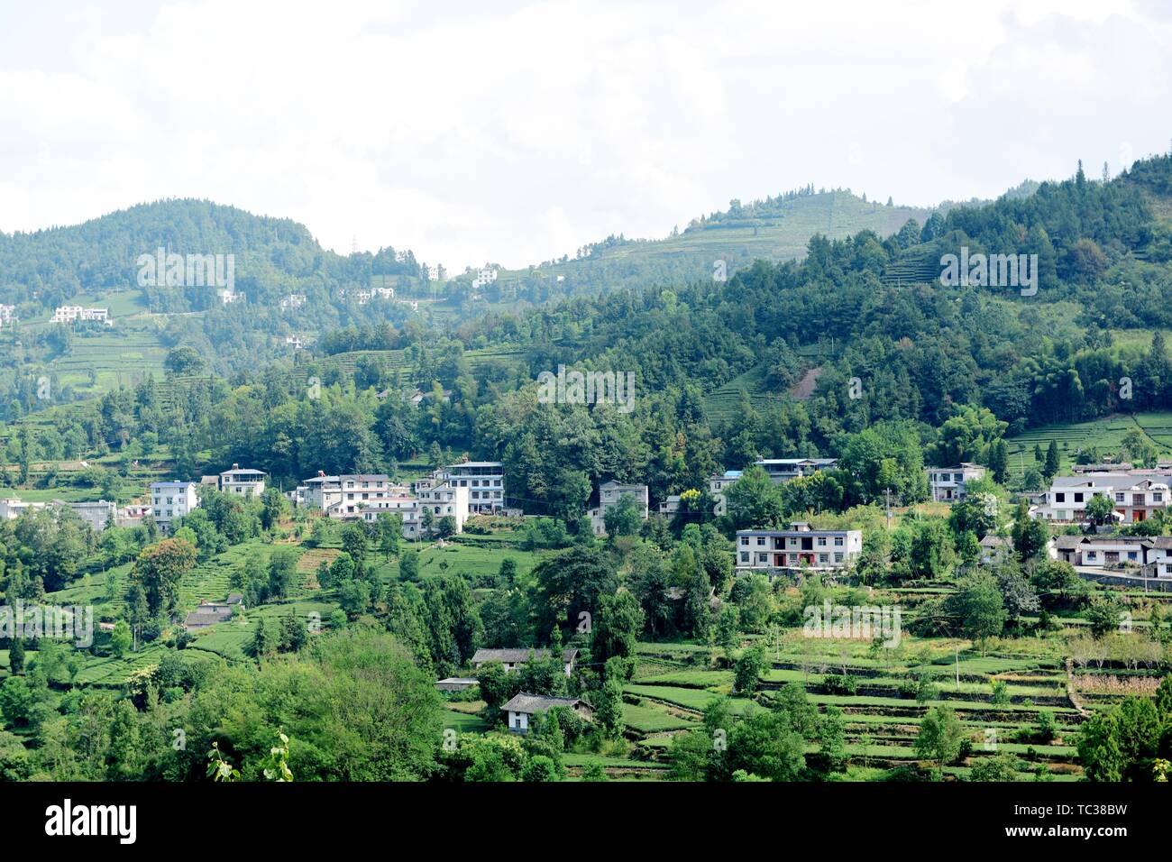 A New Rural Residential Area Stock Photo - Alamy