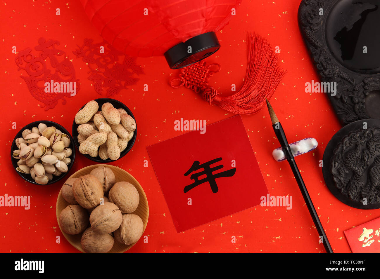 Traditional Chinese Spring Festival Stock Photo - Alamy