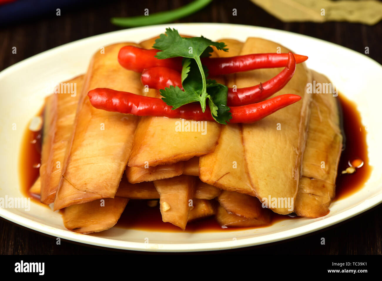 A refreshing turnip skin Stock Photo - Alamy