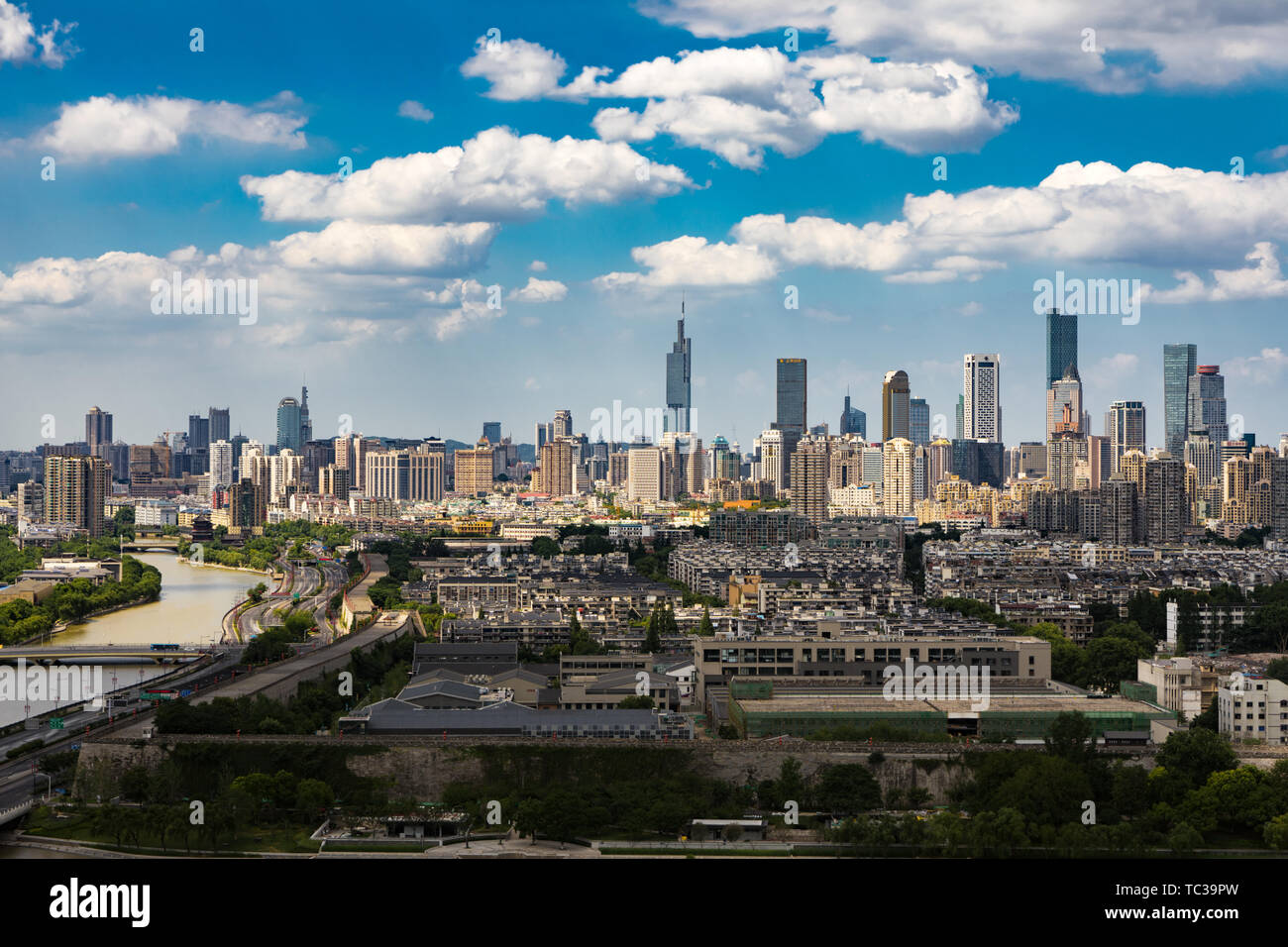 Nanjing City Scenery Stock Photo - Alamy