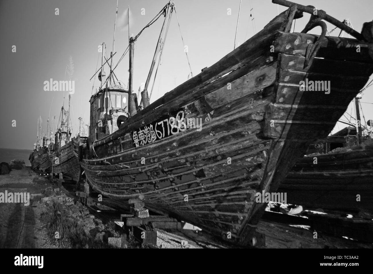 Old ship pictures batch Stock Photo - Alamy