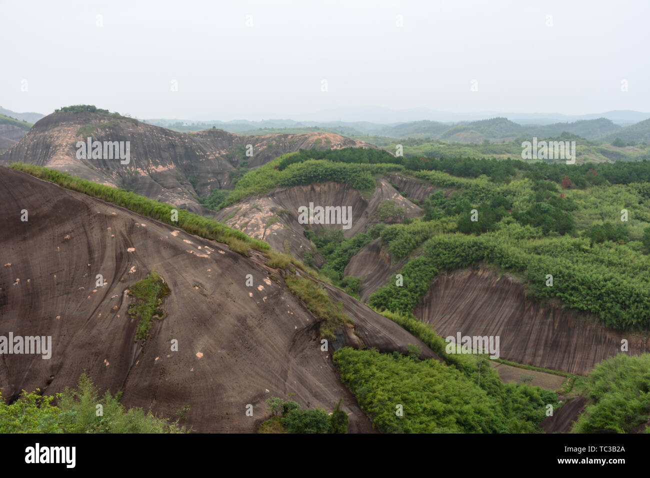 Gaoshanling scenery in Chenzhou, Hunan Province Stock Photo - Alamy