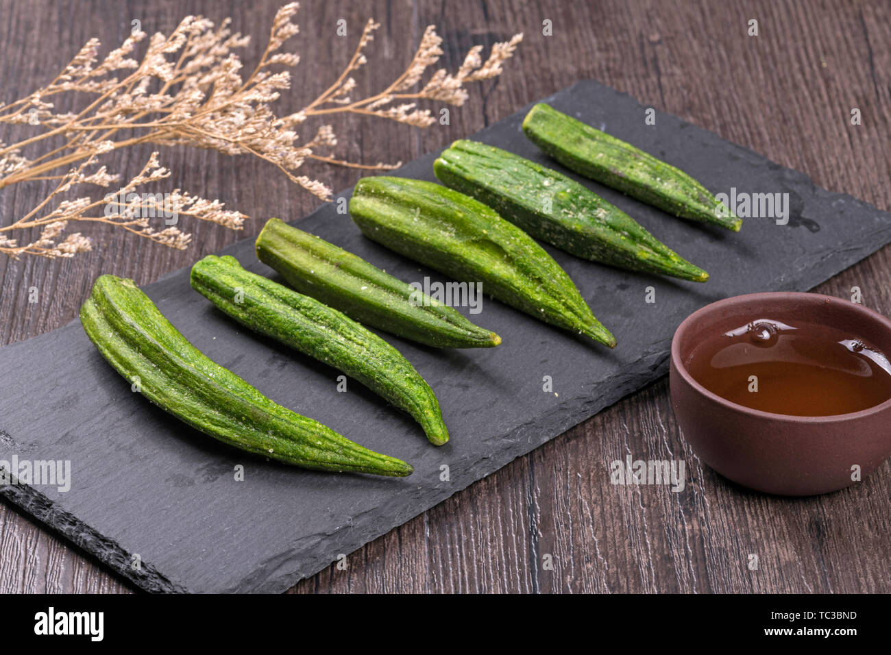 Dried okra hi-res stock photography and images - Alamy