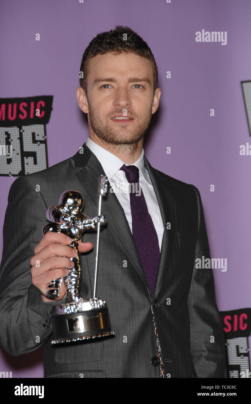 LAS VEGAS, NV. September 10, 2007: Justin Timberlake at the 2007 MTV ...