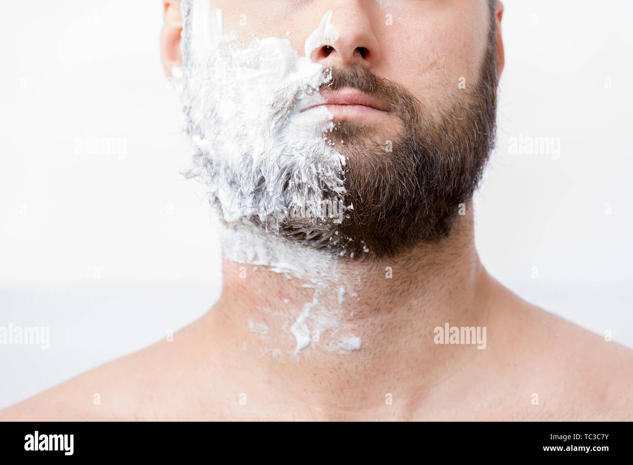 Human body part human face hi-res stock photography and images - Alamy