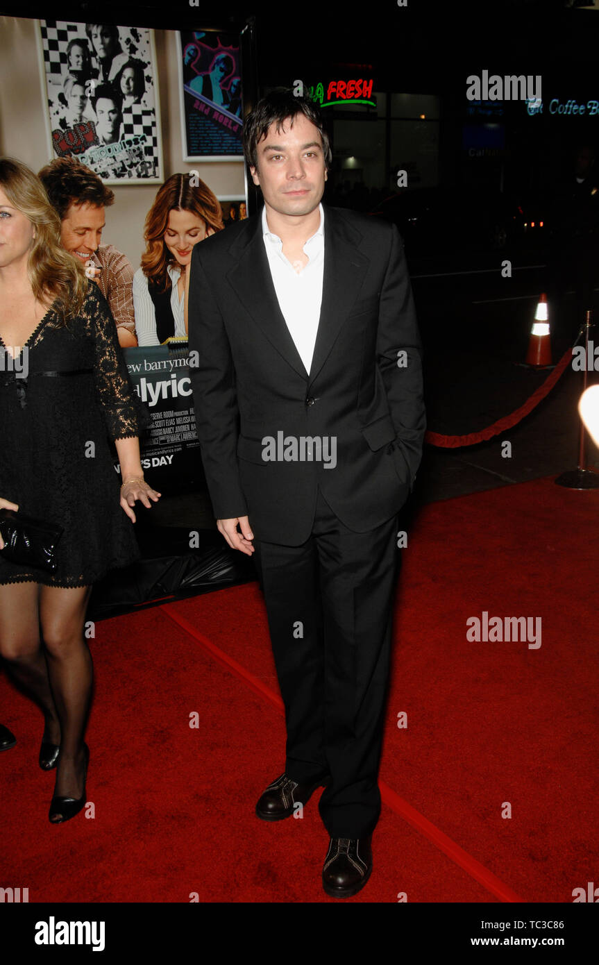 LOS ANGELES, CA. February 07, 2007: JIMMY FALLON at the Los Angeles ...