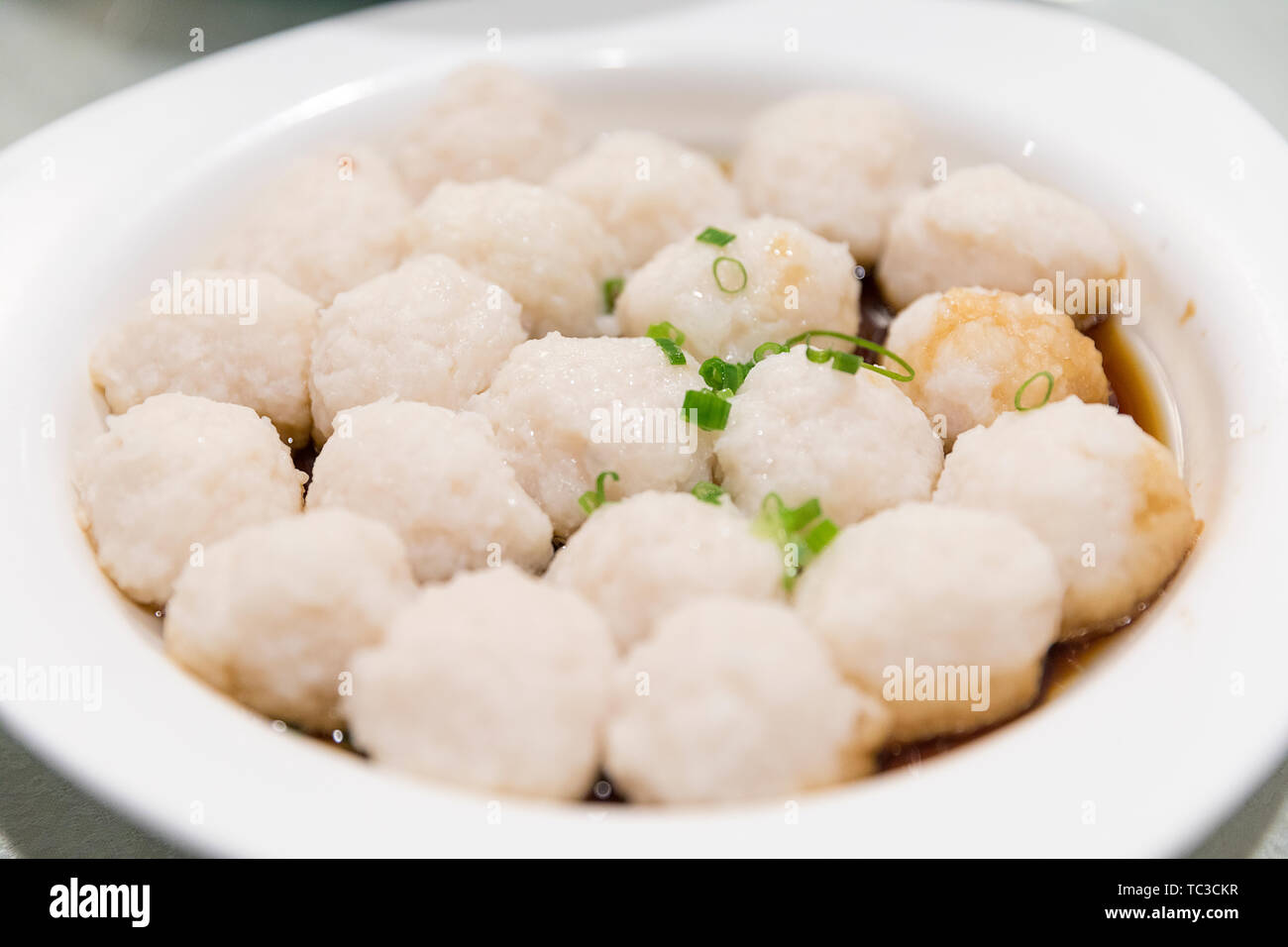 Delicious fish balls Stock Photo - Alamy