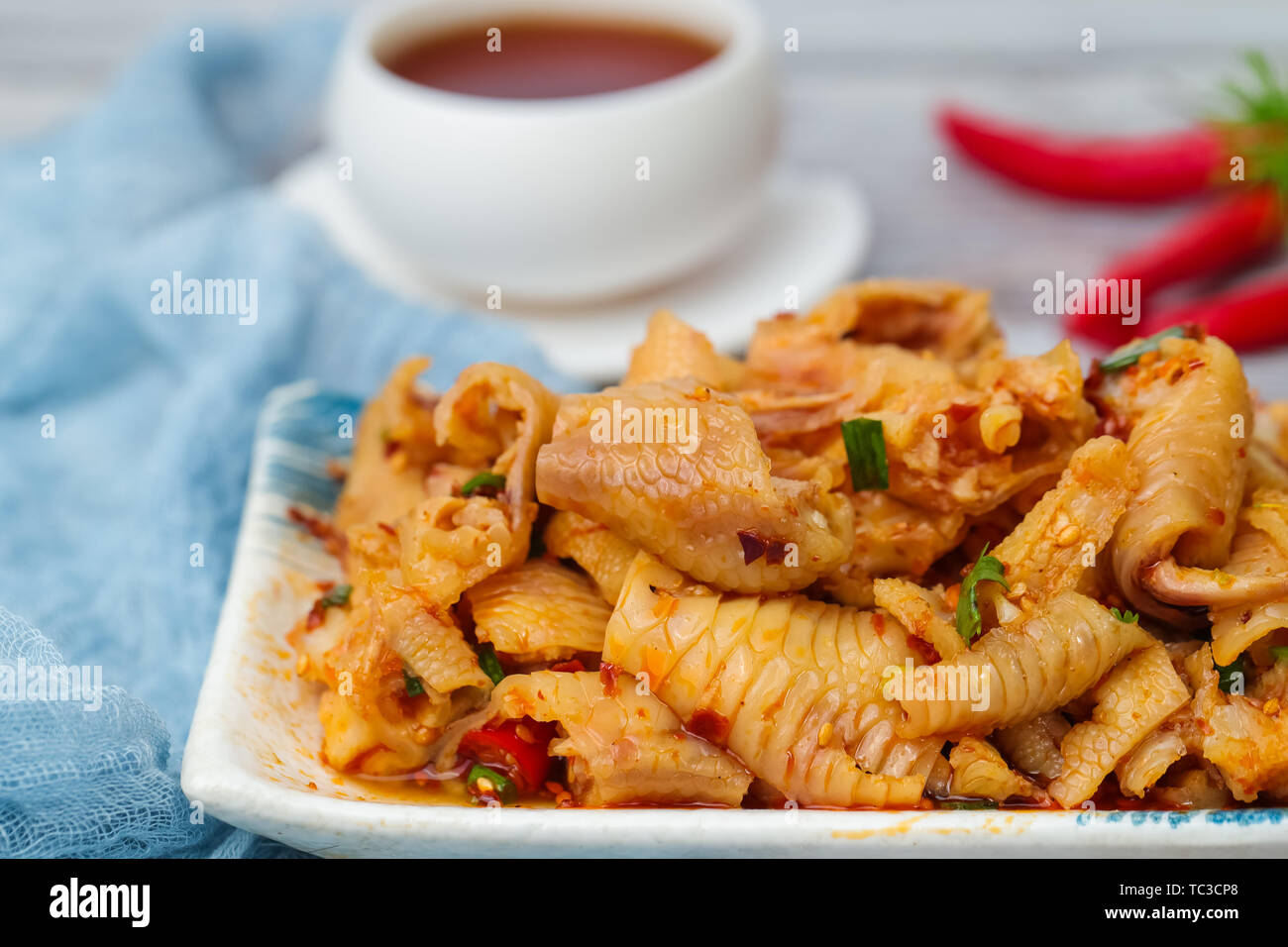 Boneless chicken claws hi-res stock photography and images - Alamy