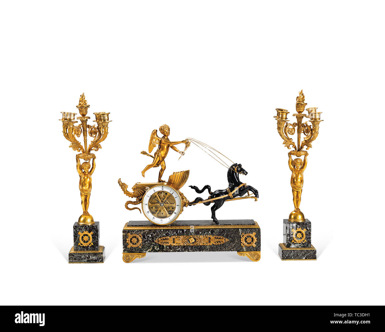 High-definition drawings of art collections and luxury goods Stock ...