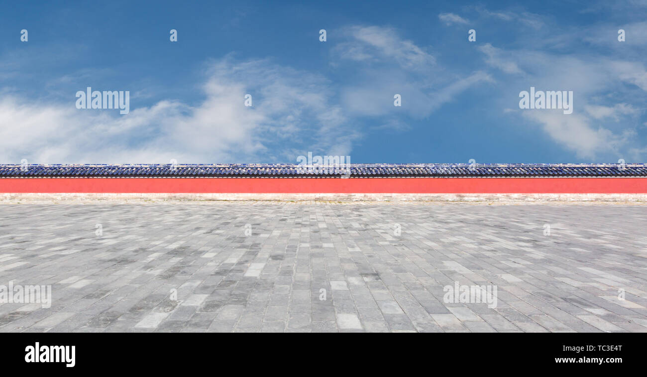 Stone brick ground Stock Photo - Alamy