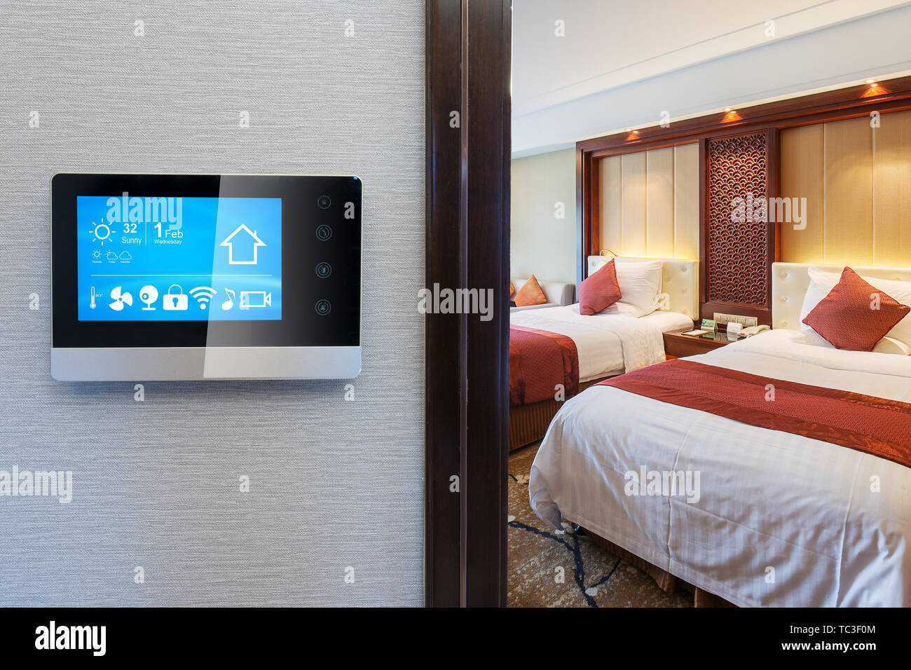 Digital twin control panel hi-res stock photography and images - Alamy