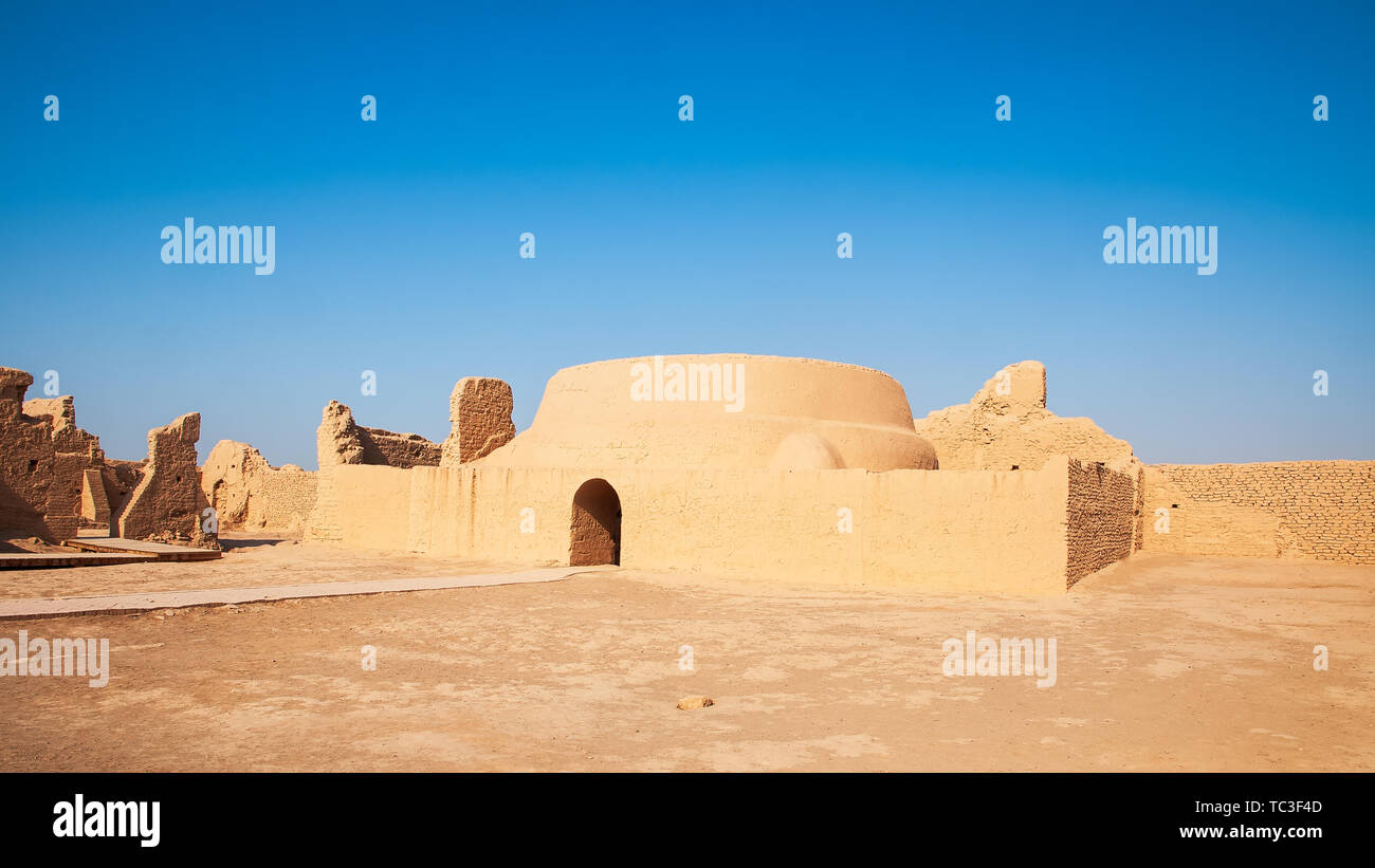 ancient city of gaochang Stock Photo - Alamy