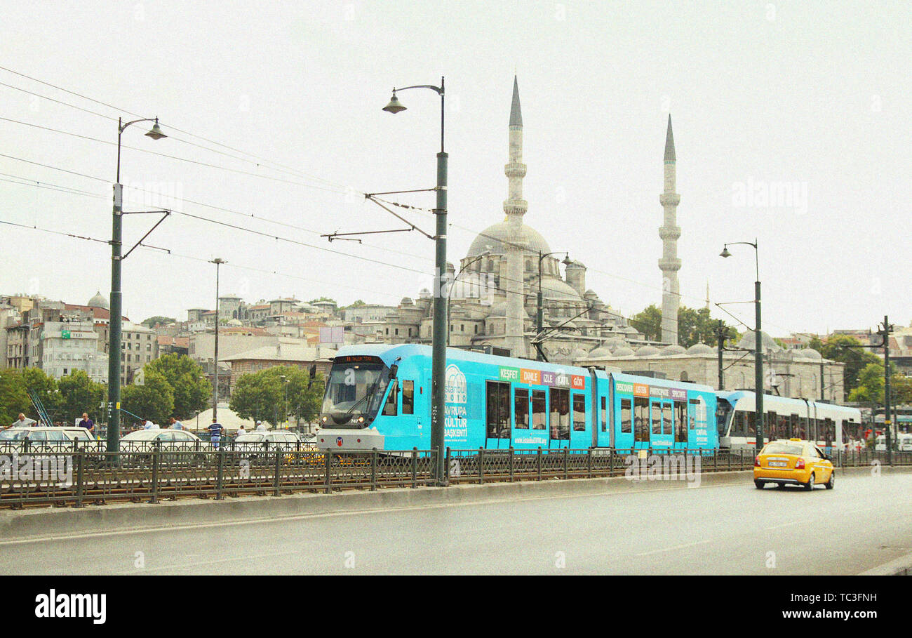 Istanbul Street View Stock Photo - Alamy