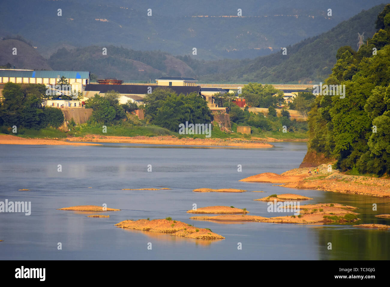the original landscape of my hometown Stock Photo - Alamy