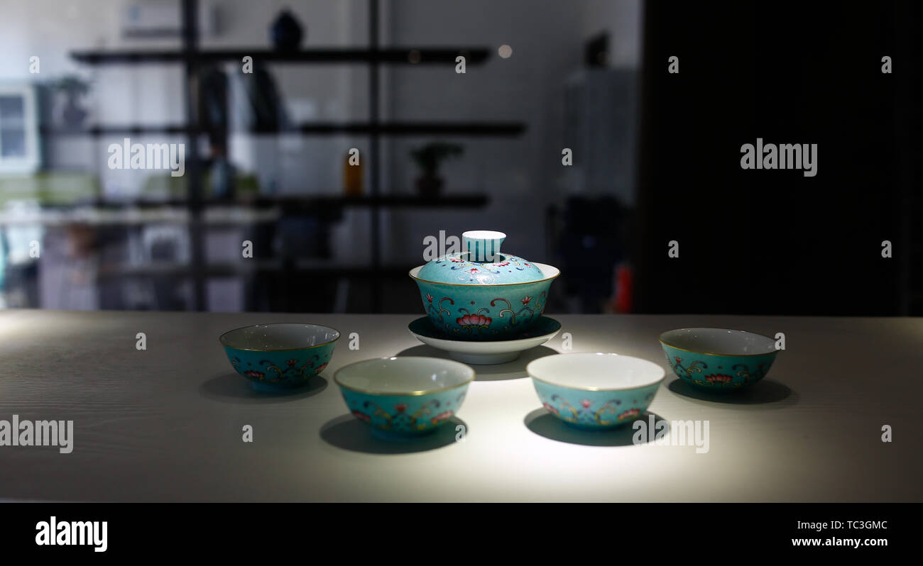 Tea ware tea set Stock Photo - Alamy