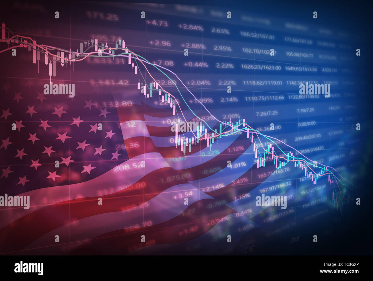 Financial stock market Stock Photo - Alamy
