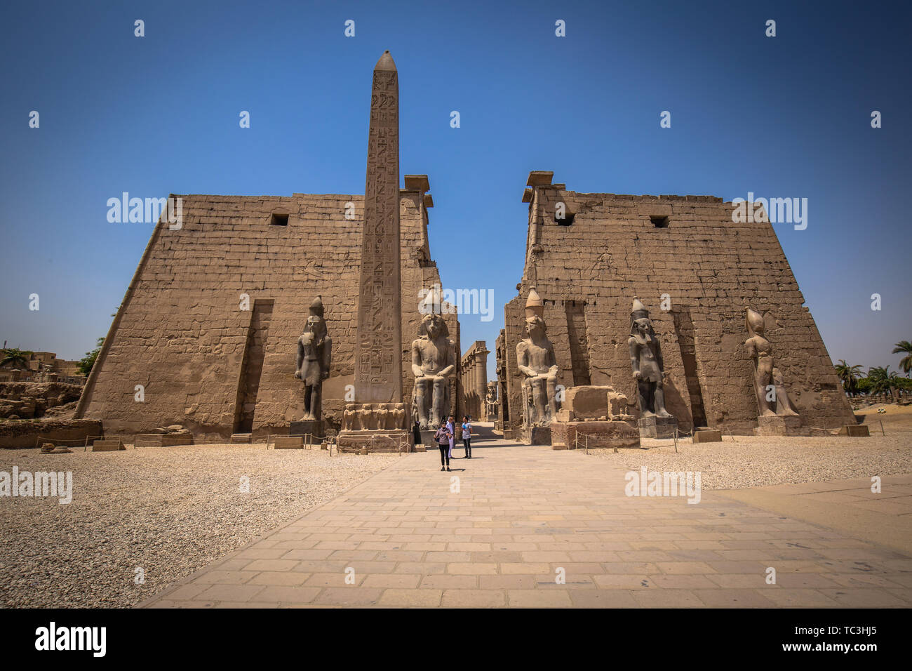 Egyptian scenery Stock Photo - Alamy