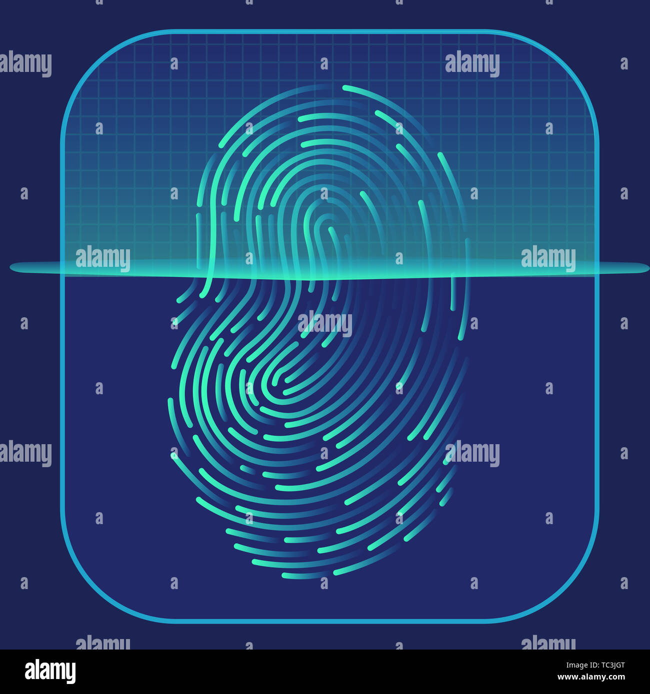 Abstract fingerprints hi-res stock photography and images - Alamy