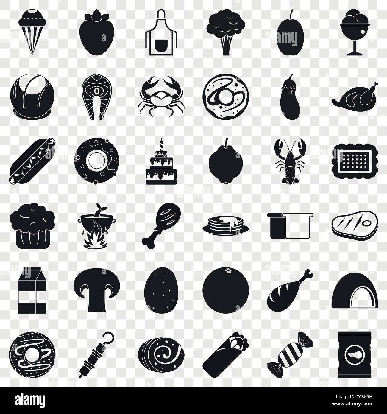 Favorite Food Icons Set Simle Style Stock Vector Image Art Alamy favorite-food-icons-set-simle-style-stock-vector-image-art-alamy