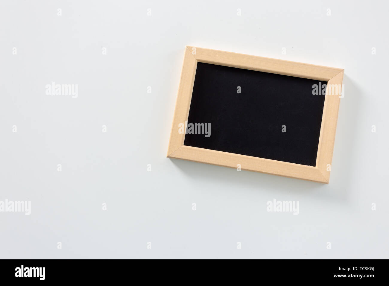 wooden textured narrow picture frame Stock Photo - Alamy
