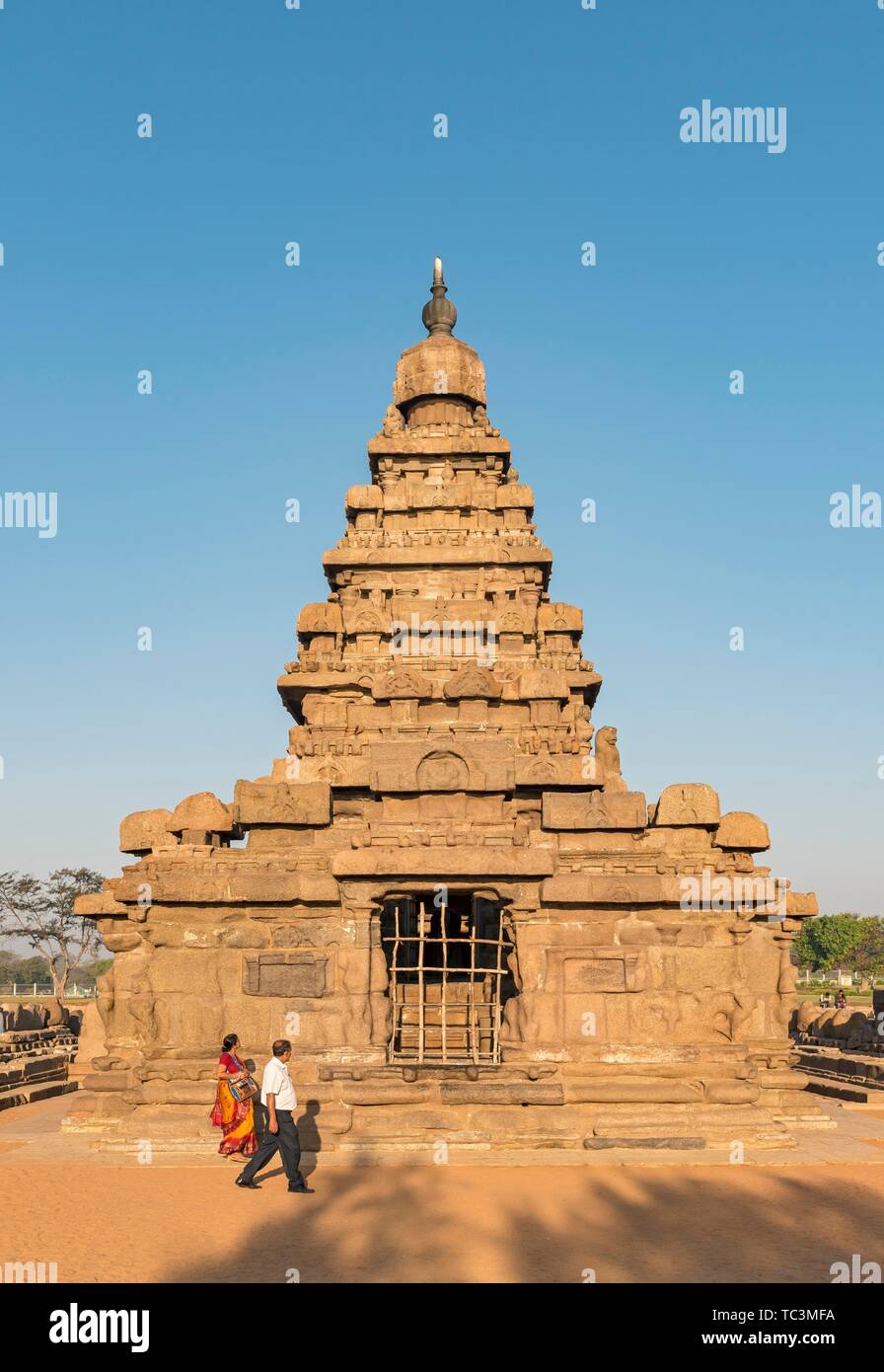 Shore Temple, Mahabalipuram, Mamallapuram, India Stock Photo - Alamy