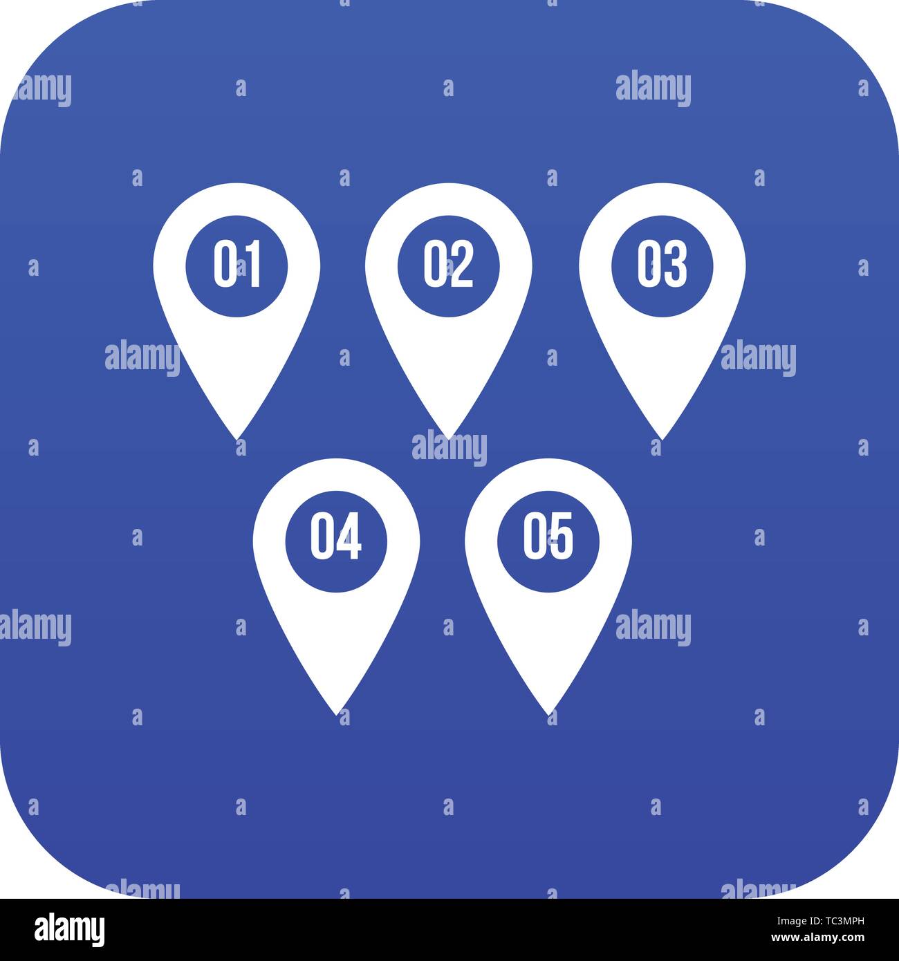 Digital destination indicator Stock Vector Images - Alamy