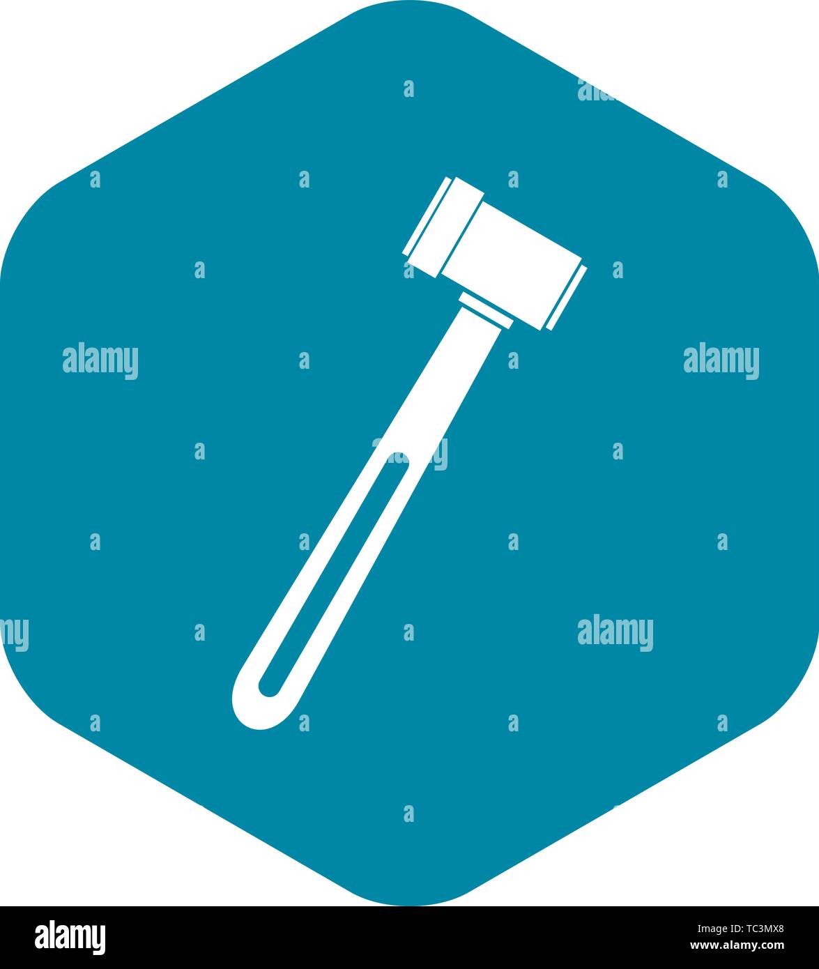 Medical hammer icon, simple style Stock Vector Image & Art - Alamy