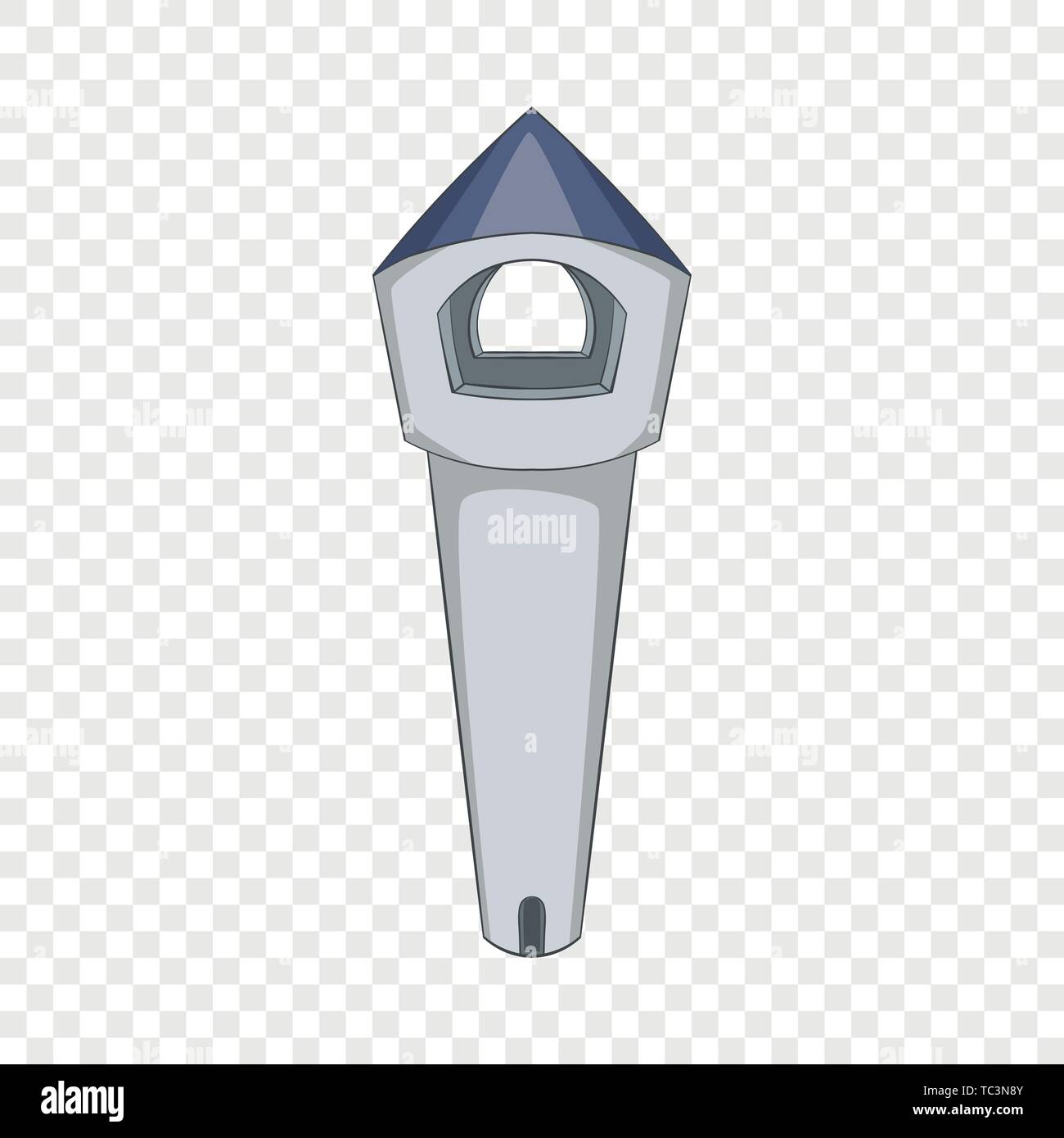 Abstract castle tower icon, cartoon style Stock Vector Image & Art - Alamy