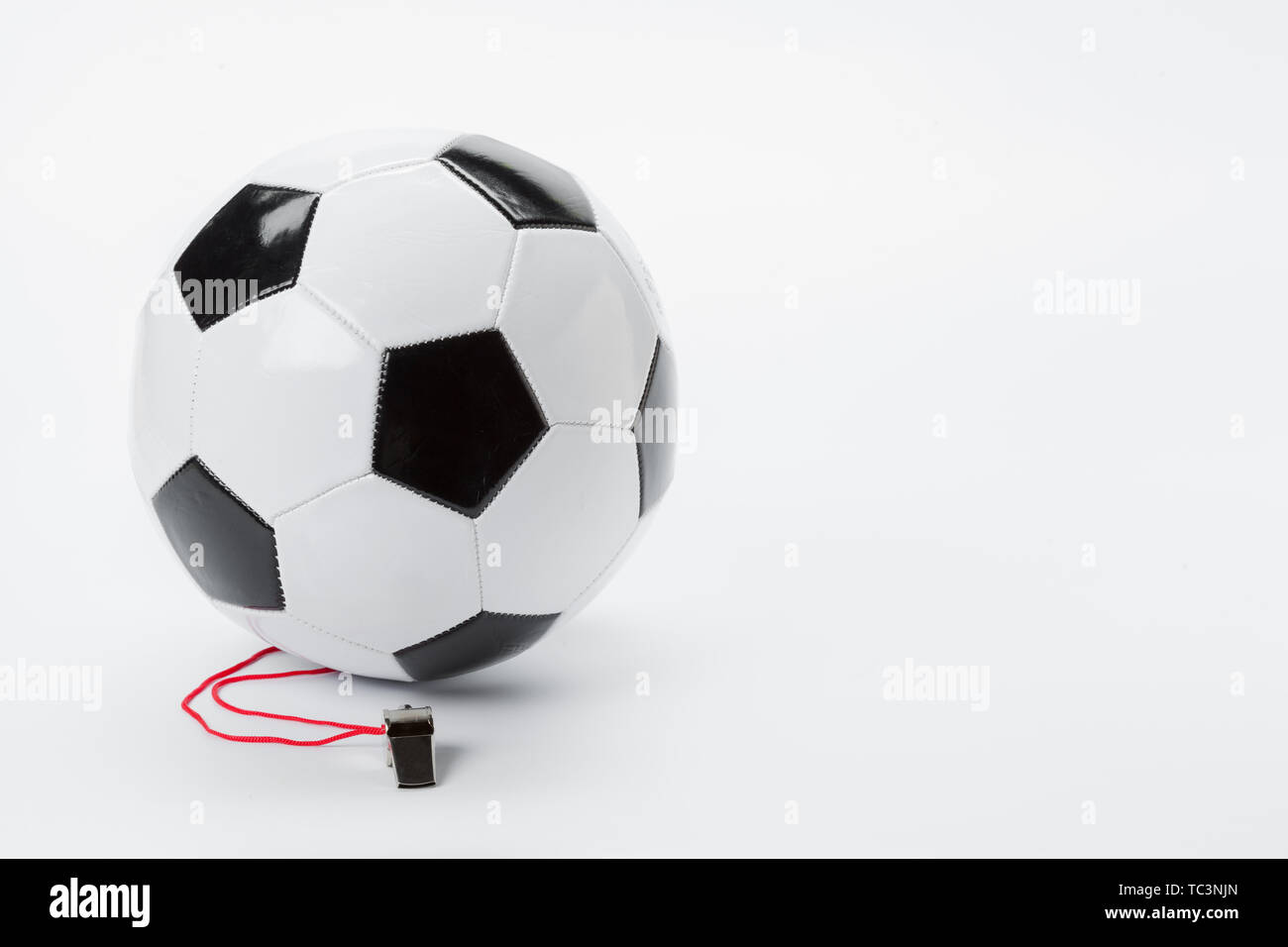 soccer ball isolated on white Stock Photo - Alamy