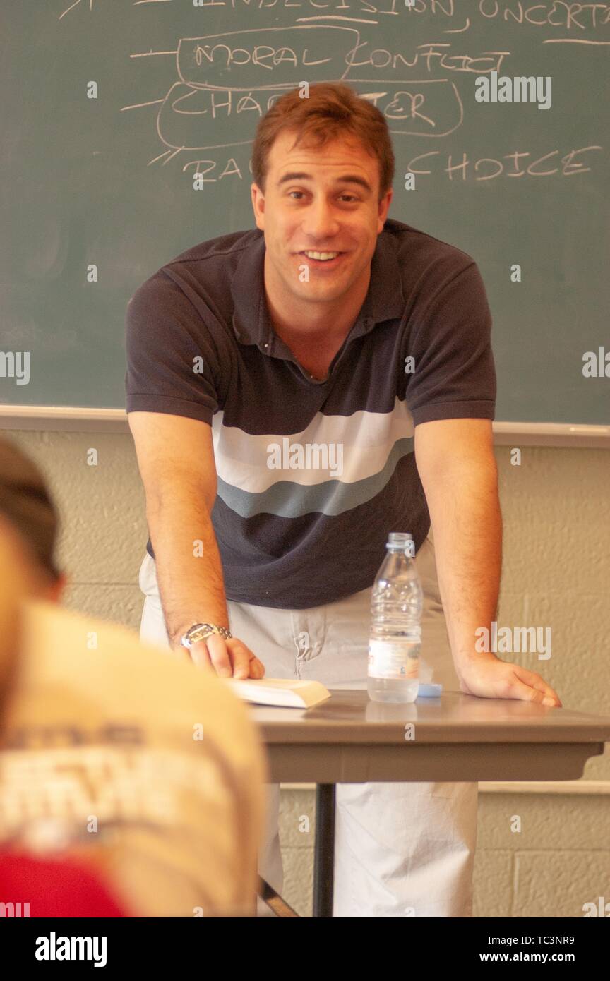 Assistant professor sean greenberg hi-res stock photography and images ...