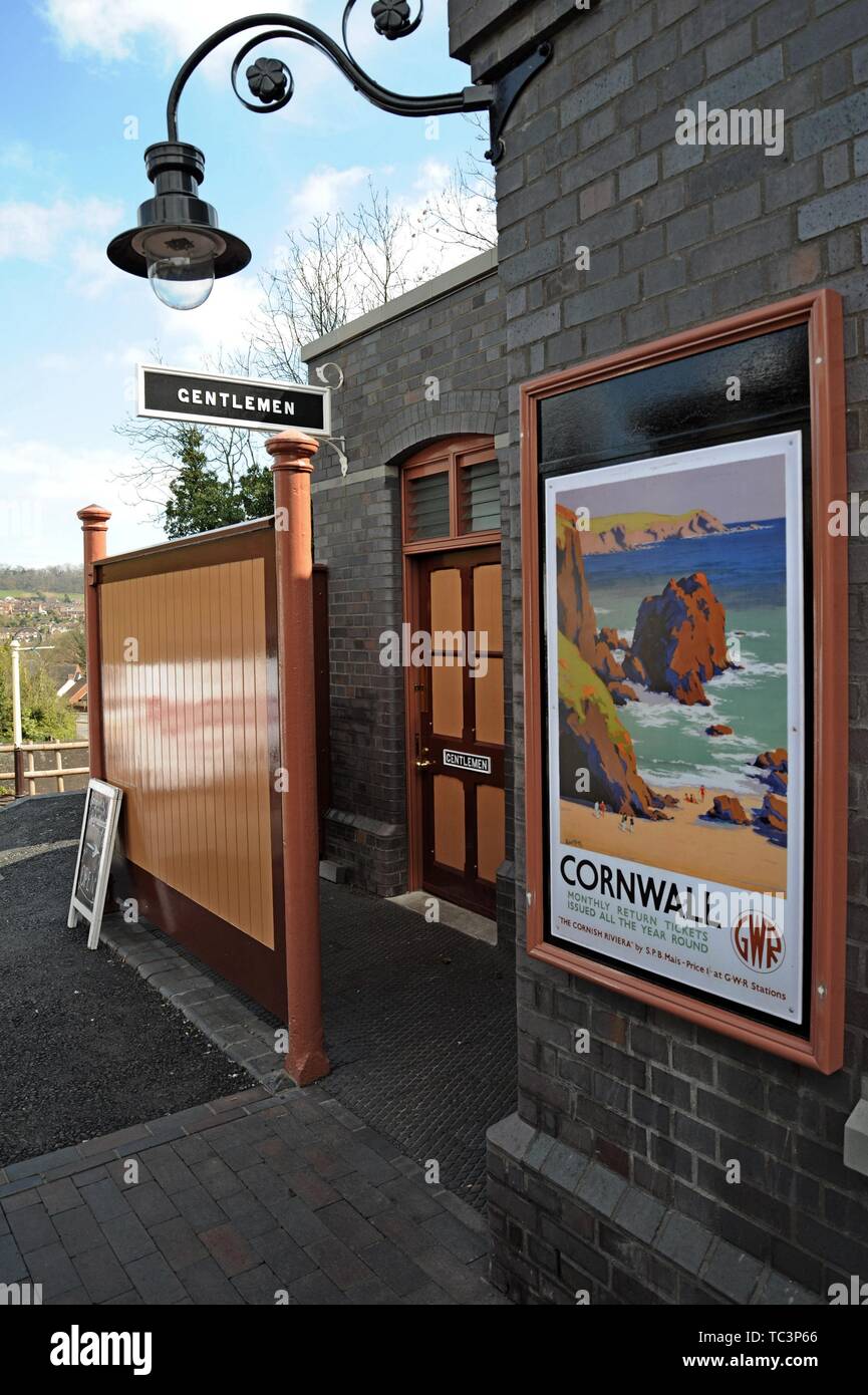 Old great western railway sign hi-res stock photography and images - Alamy