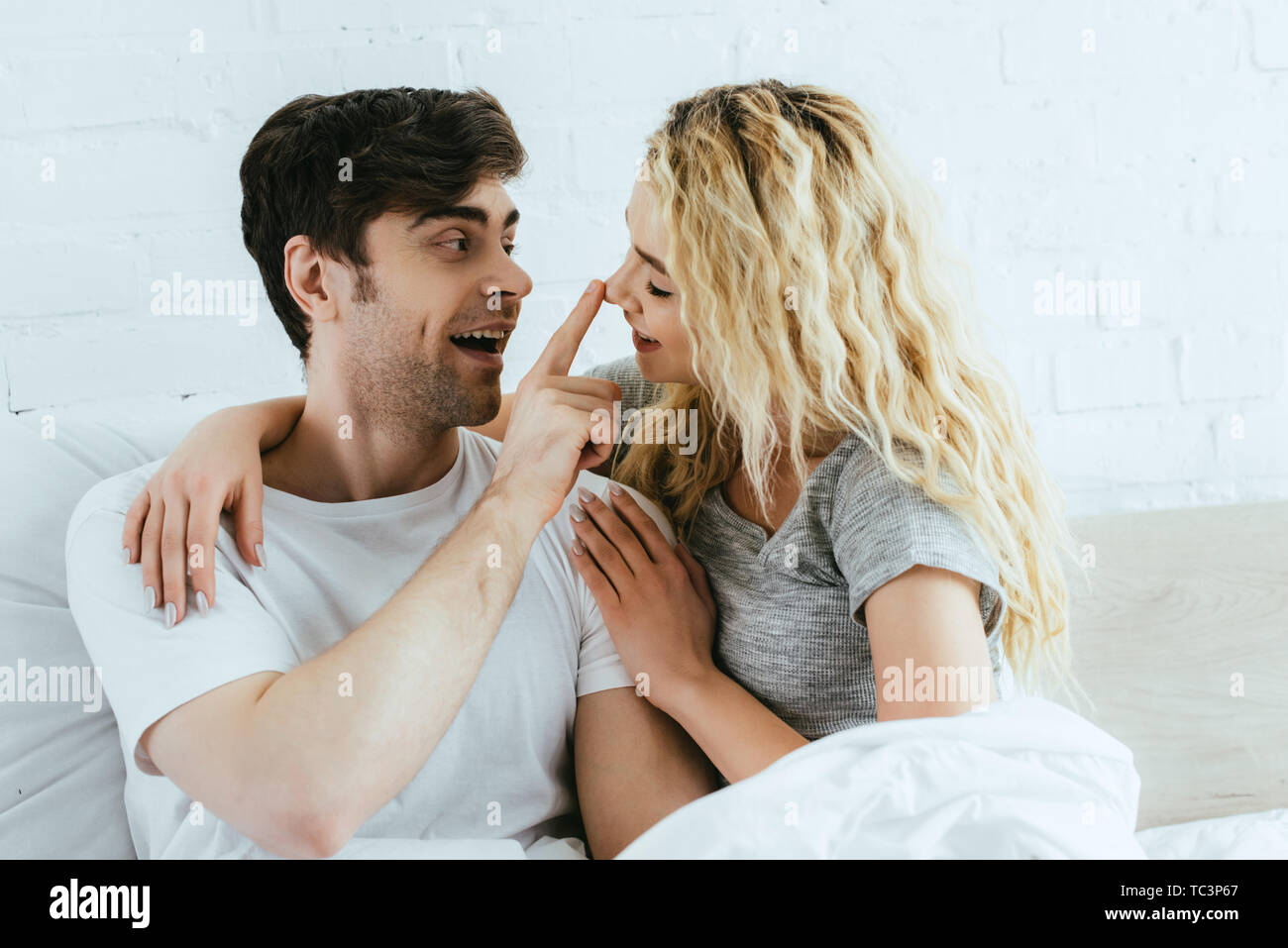 Nose To Nose Touching