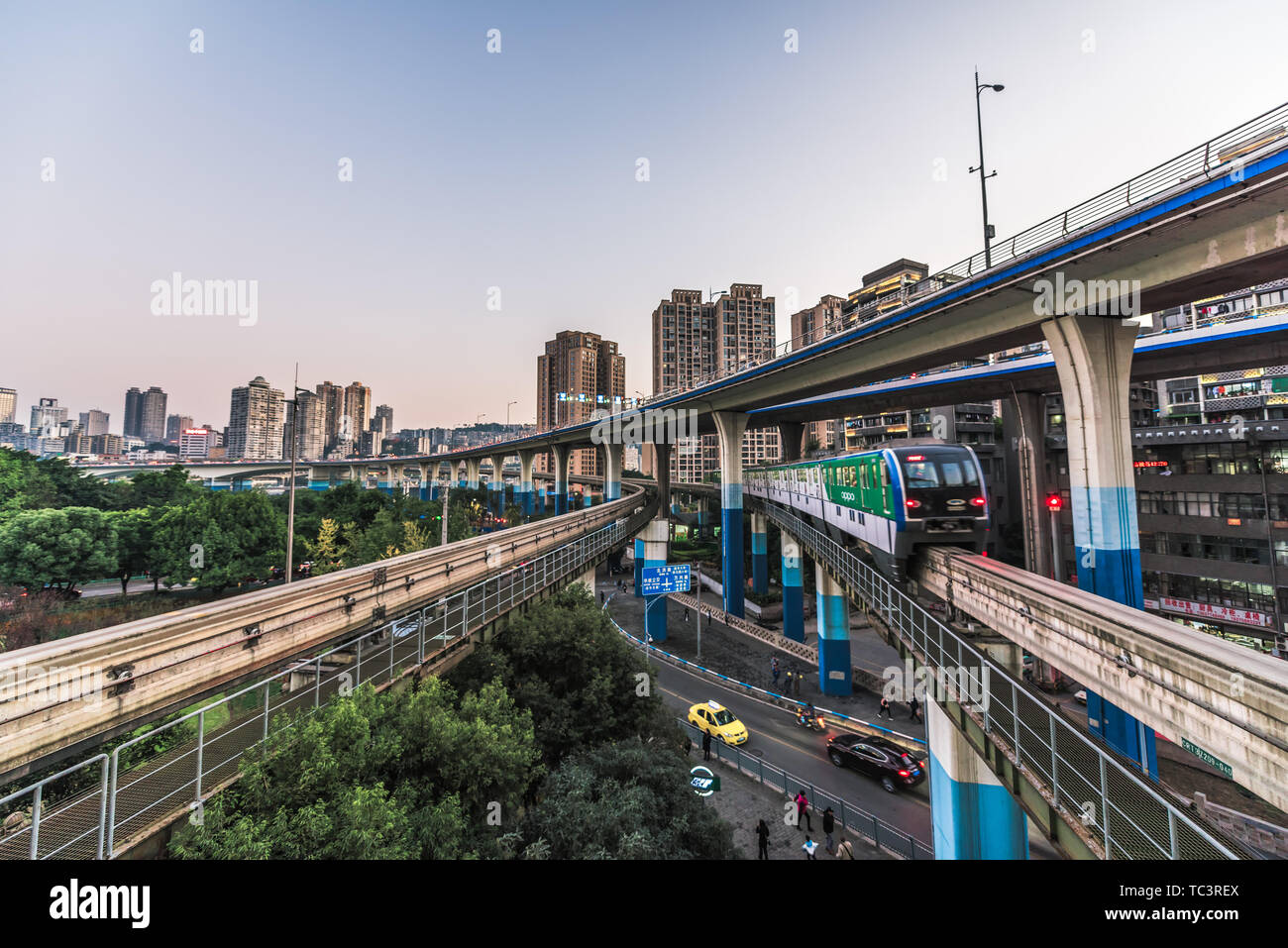 Chongqing expressway hi-res stock photography and images - Alamy